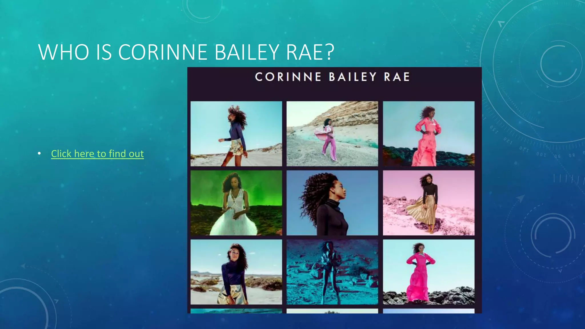 "Stop Where You Are" - Corinne Bailey Rae | PPTX