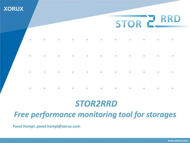 STOR2RRD presentation from Common CZ/SK 2015 | PPT