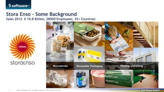 Stora Enso&Wipro - Stora Enso Rethinks Supply Chain - ProcessForum ...