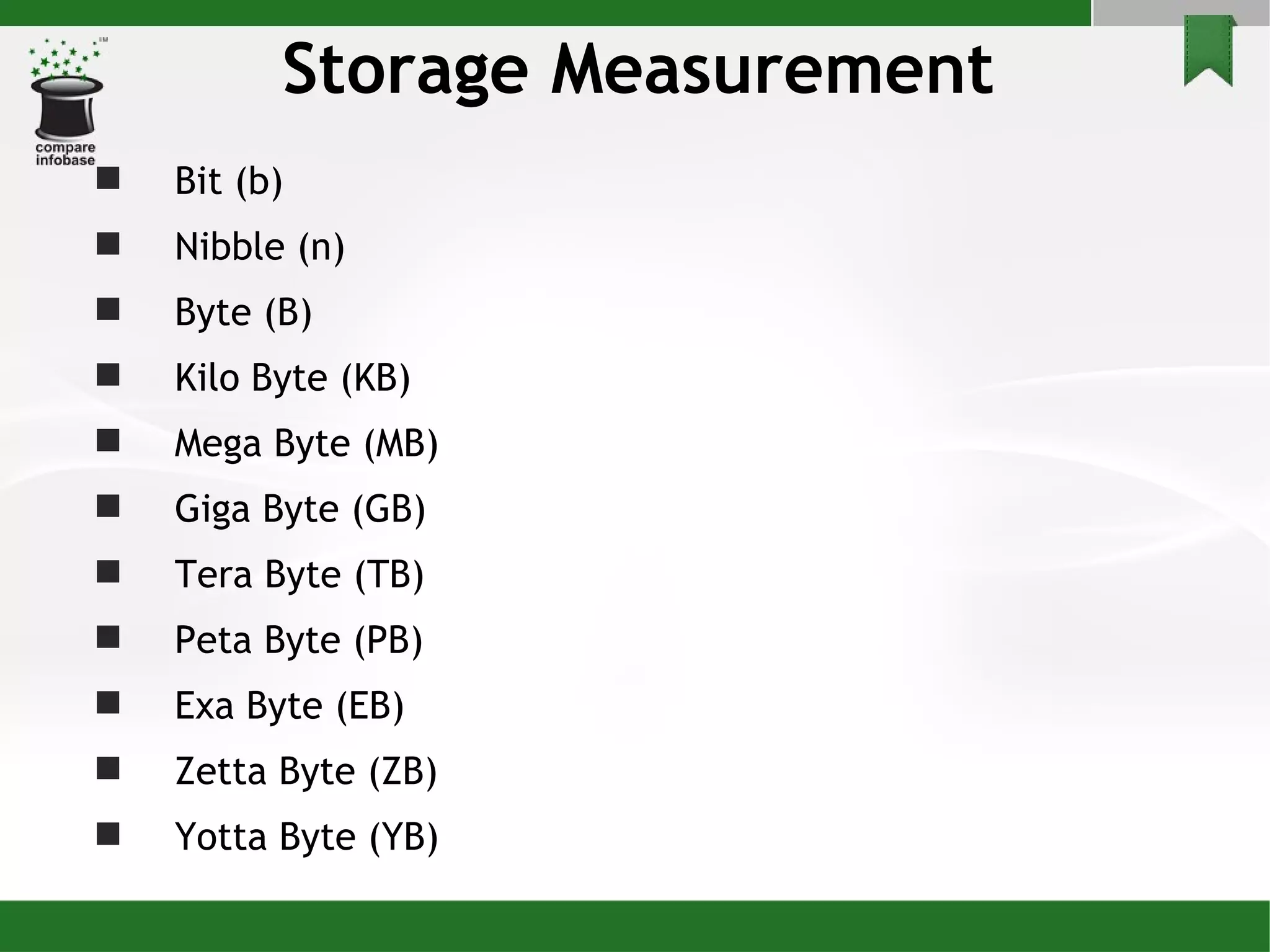 Storage and storage devices | PPT