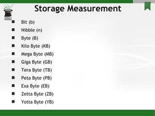 Storage and storage devices | PPT