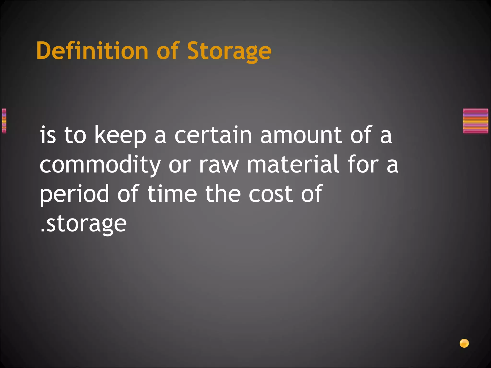 Storage | PPT
