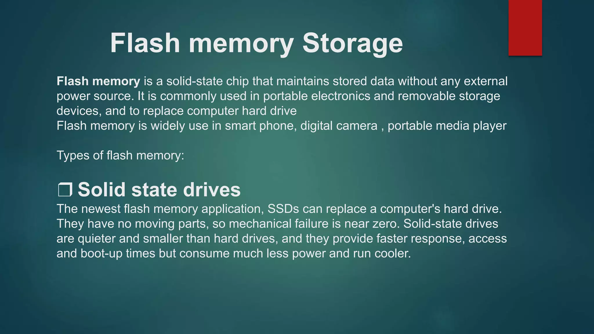 Storage devices | PPTX