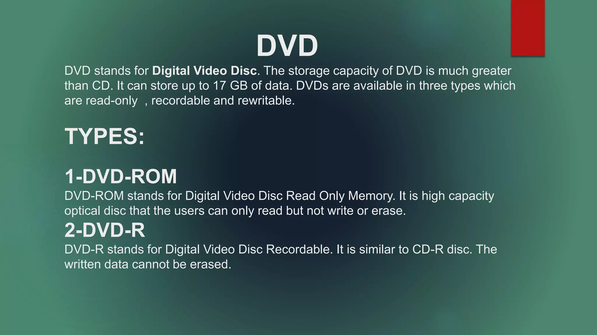 Storage devices | PPTX