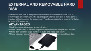 Storage devices | PPTX