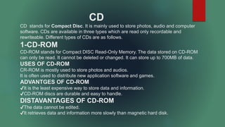 Storage devices | PPTX