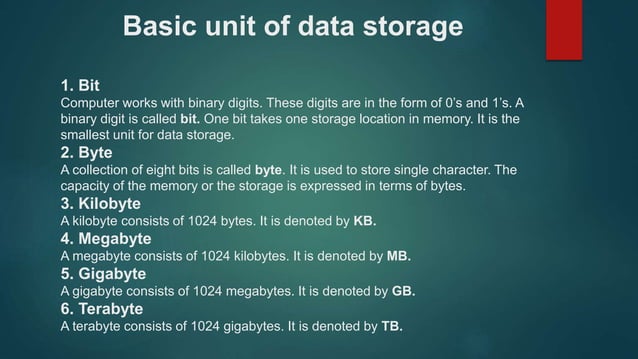 Storage devices | PPTX