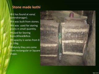 TRADITIONAL STORAGE STRUCTURES | PPTX