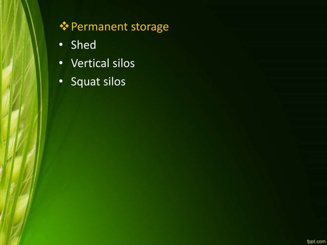 TRADITIONAL STORAGE STRUCTURES | PPTX | Gardening | Home & Garden