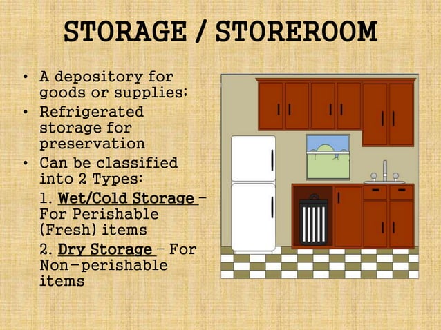 STORAGE / STOREROOM CONTROL | PPTX
