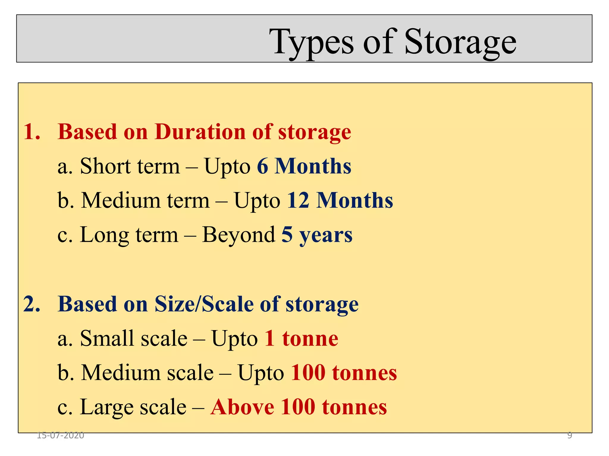 Storage | PPTX