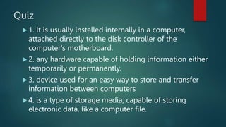 STORAGE-DEVICES PowerPoint presentation .pptx