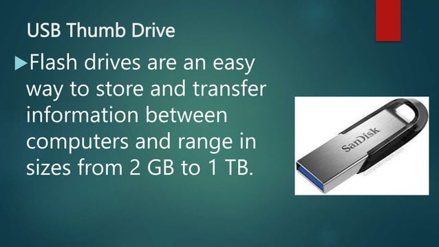 STORAGE-DEVICES PowerPoint presentation .pptx | Data Storage and Warehousing | Computing