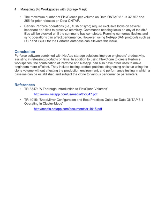 [NetApp Managing Big Workspaces with Storage Magic | PDF