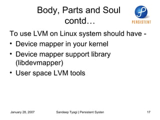 Storage Management using LVM | PPT