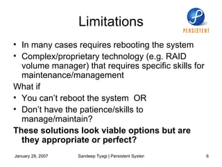 Storage Management using LVM | PPT
