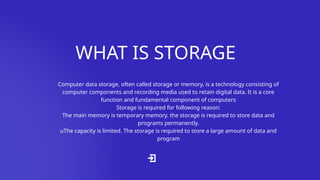 computer studies power point presentation on Storage devices.pptx