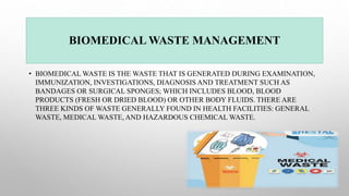 STORAGE AND CLEAN STERILE SUPPLY , SAFE WASTE.pptx