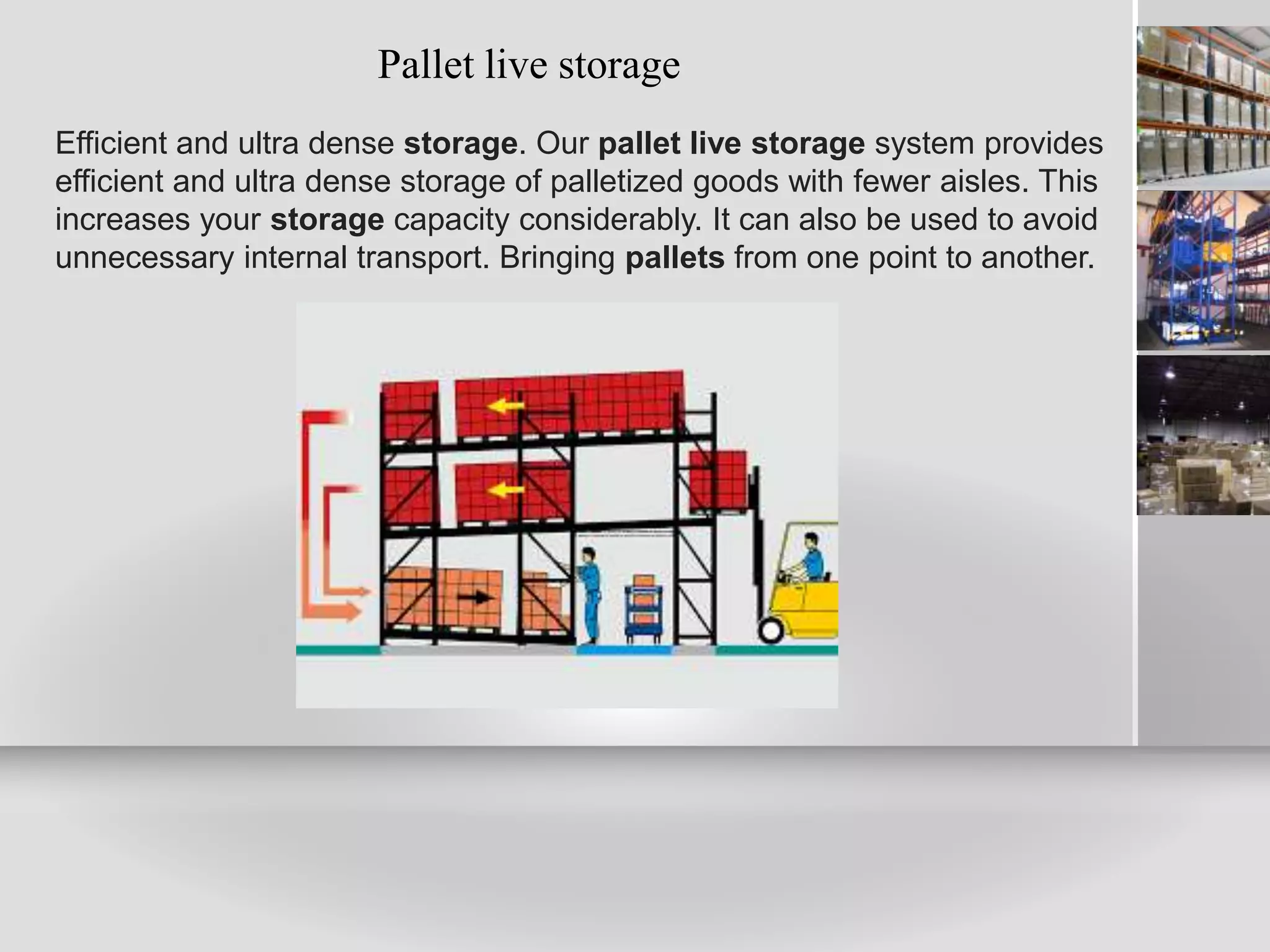 Storage and handling systems (palletized) | PPTX