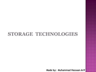 Storage and memory devices | PPT