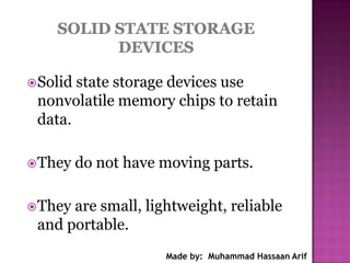 Storage and memory devices | PPT