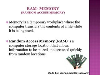 Storage and memory devices | PPT
