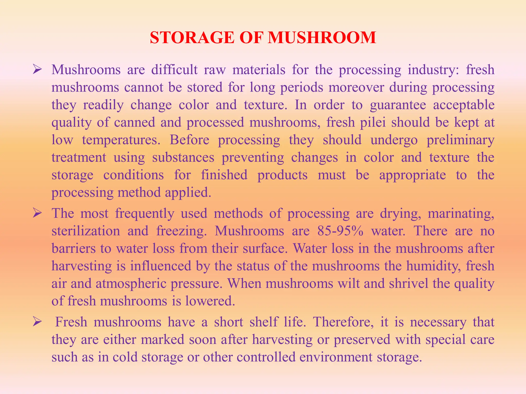 Storage and nutrition of Mushroom.pdf