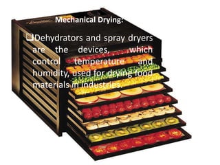 Storage and preservation of food | PPTX