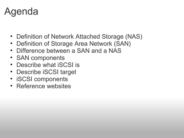 Storage Area Network | PPT