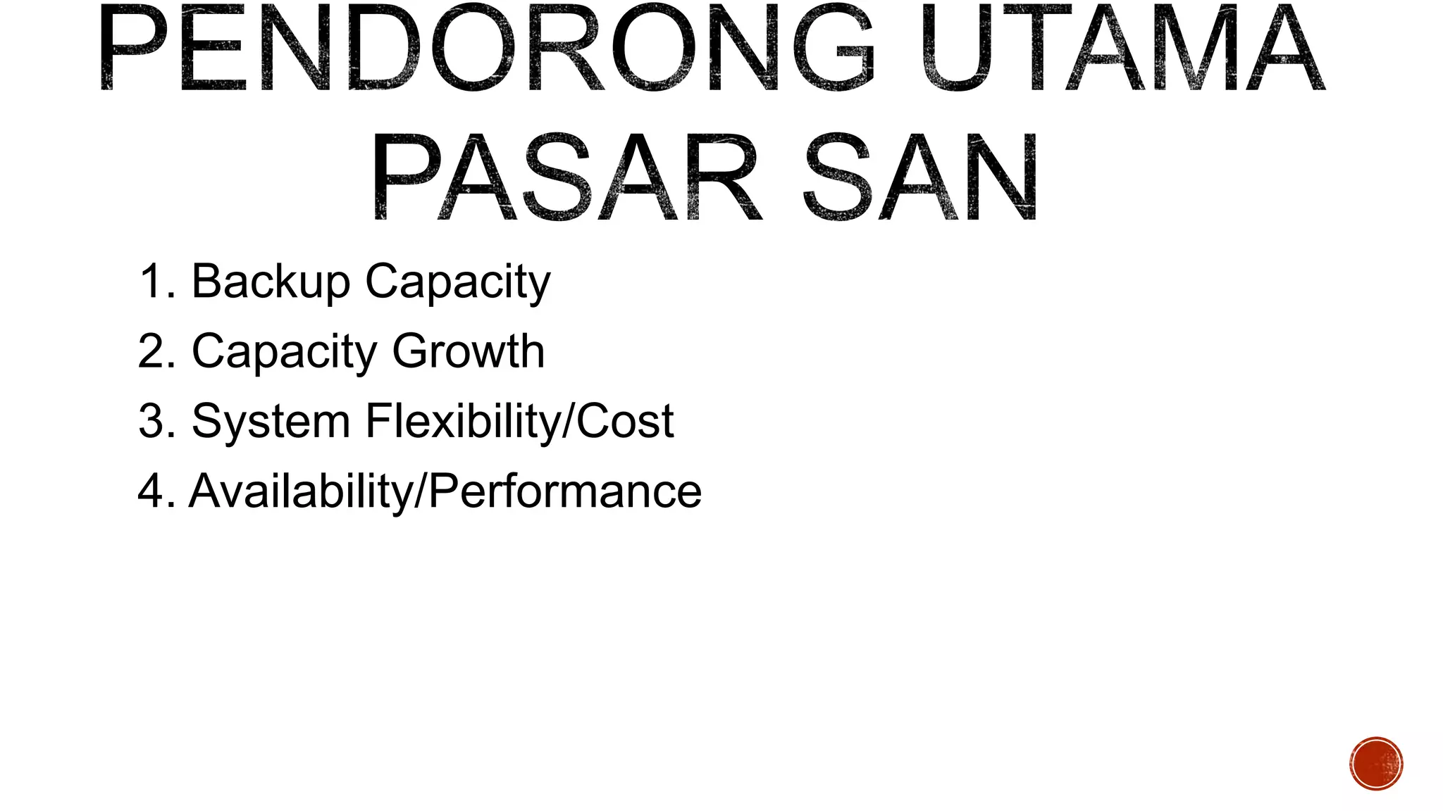 Storage Area Network (san) | PPT
