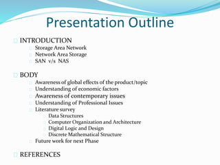 Storage area network (san) | PPTX