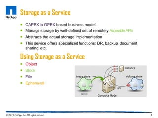 Storage as a service OpenStack | PPTX