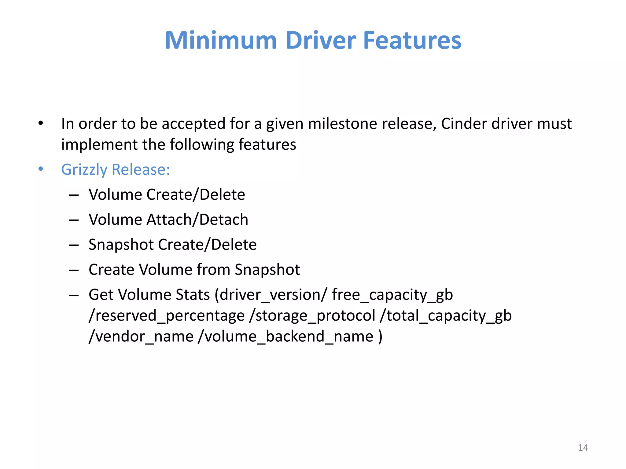 Storage as a service and OpenStack Cinder | PPT