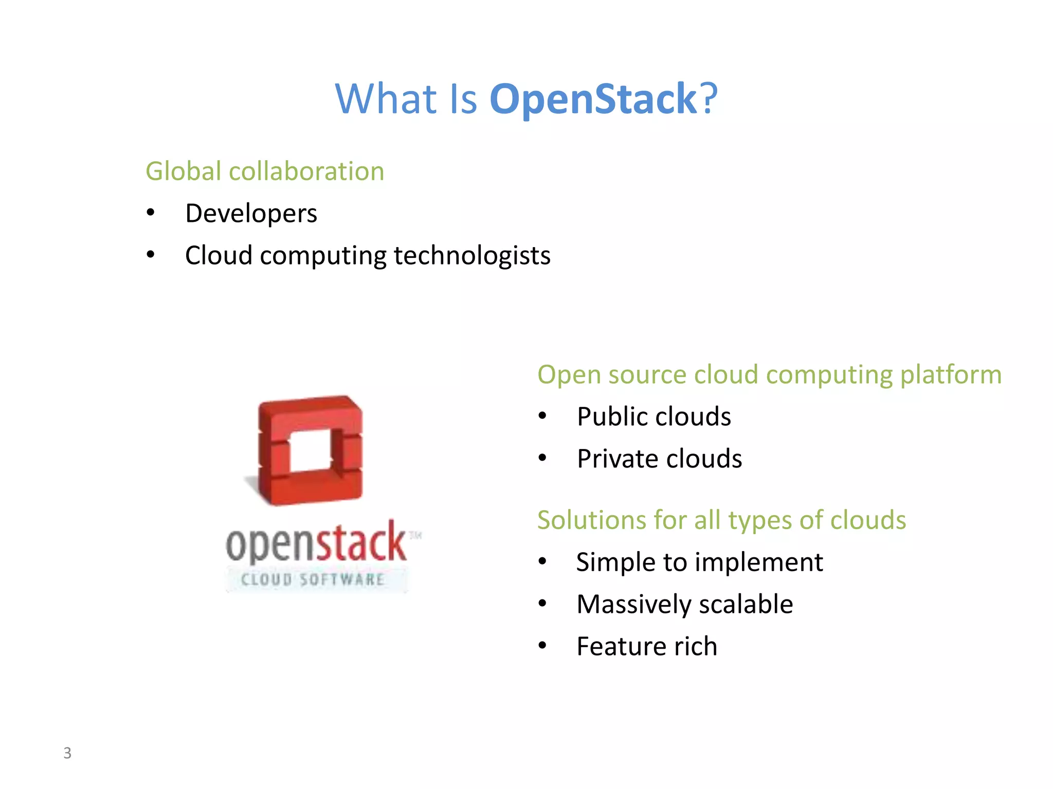 Storage as a service and OpenStack Cinder | PPT