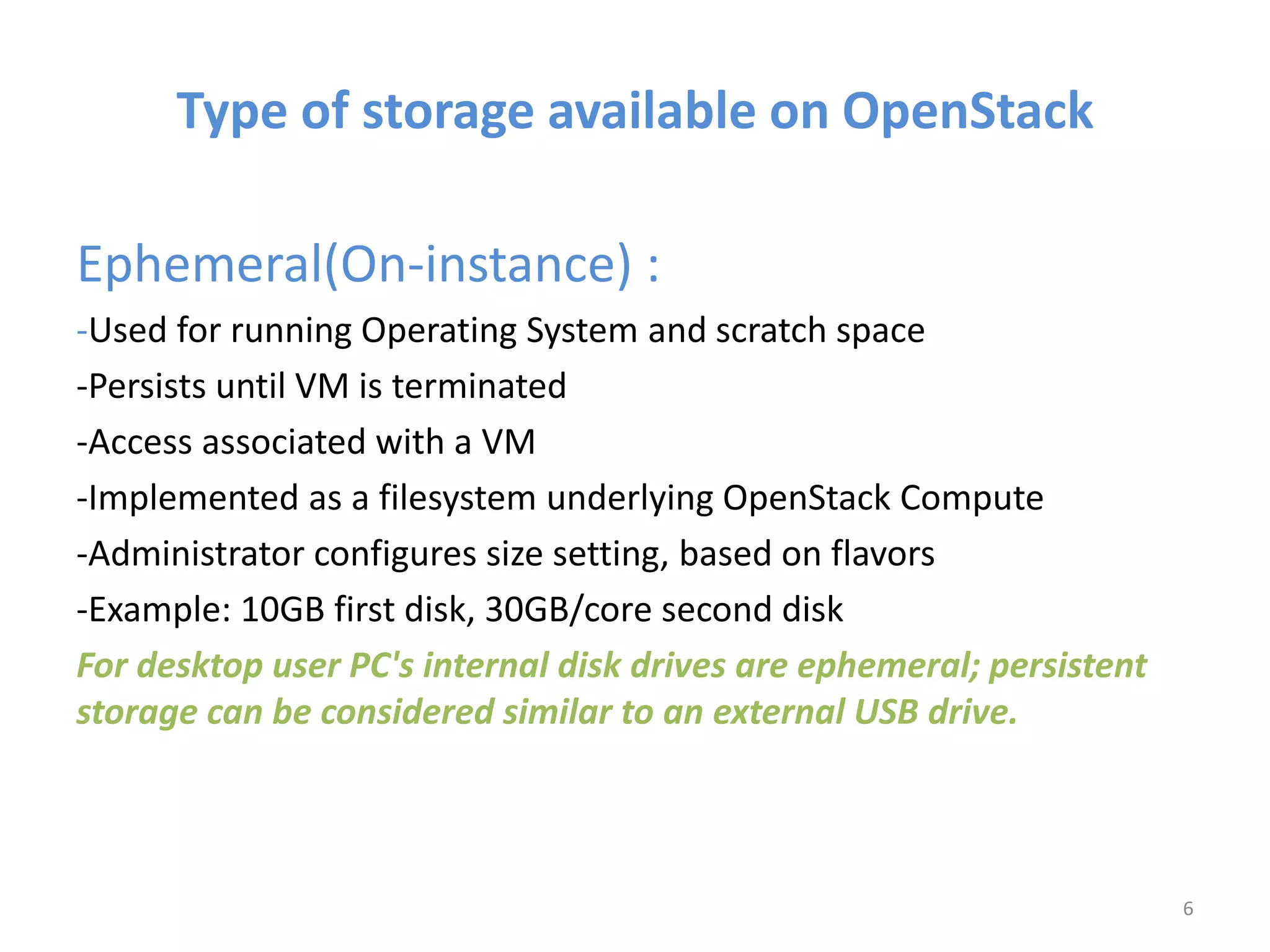 Storage as a service and OpenStack Cinder | PPT