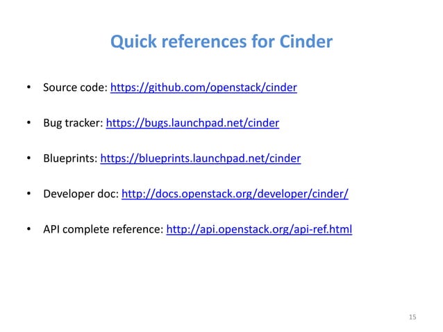 Storage as a service and OpenStack Cinder | PPT