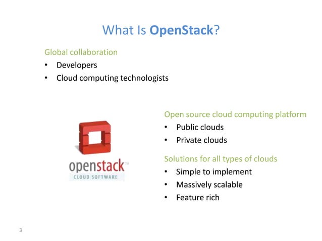 Storage as a service and OpenStack Cinder | PPT