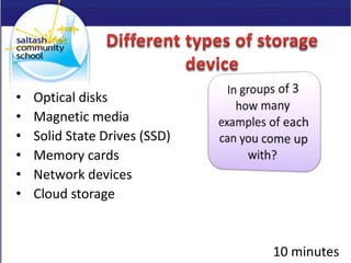 Storage & backup | PPTX