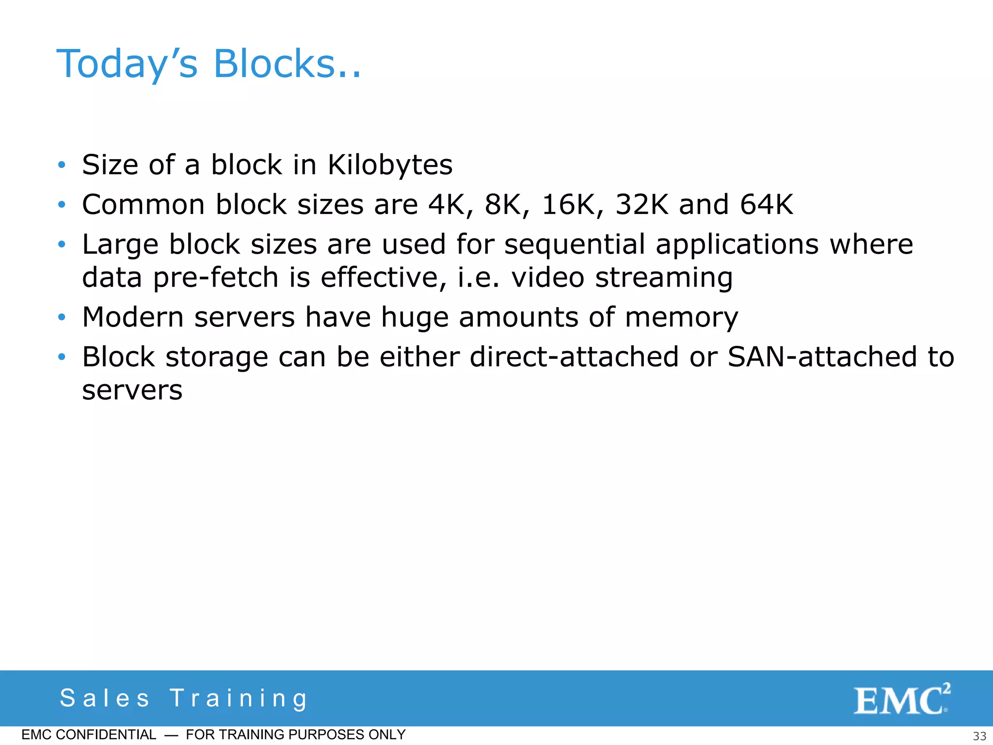 Storage basics | PPTX