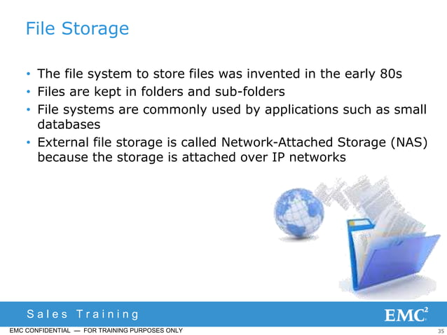 Storage basics | PPTX