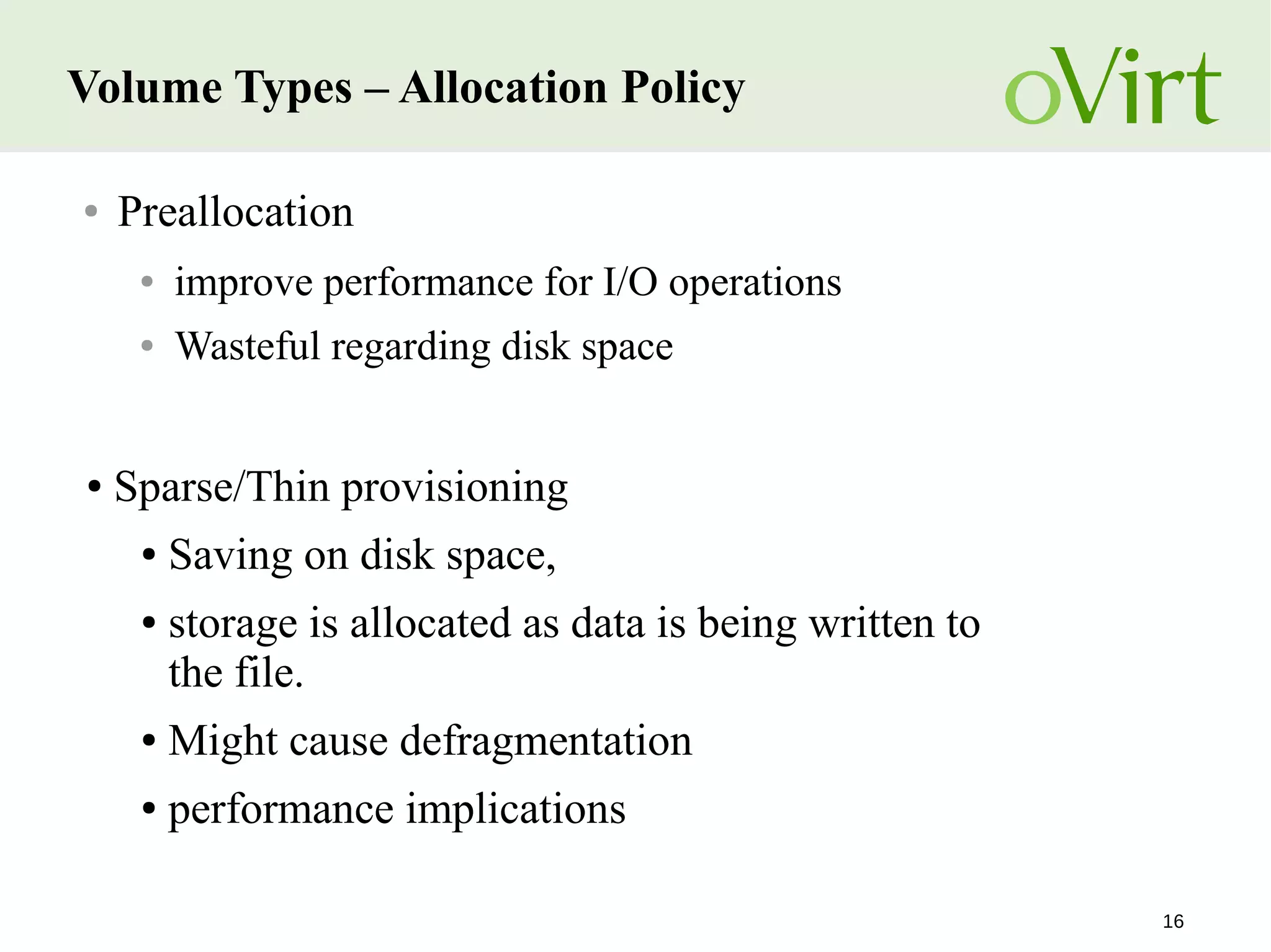 Storage best practices | ODP