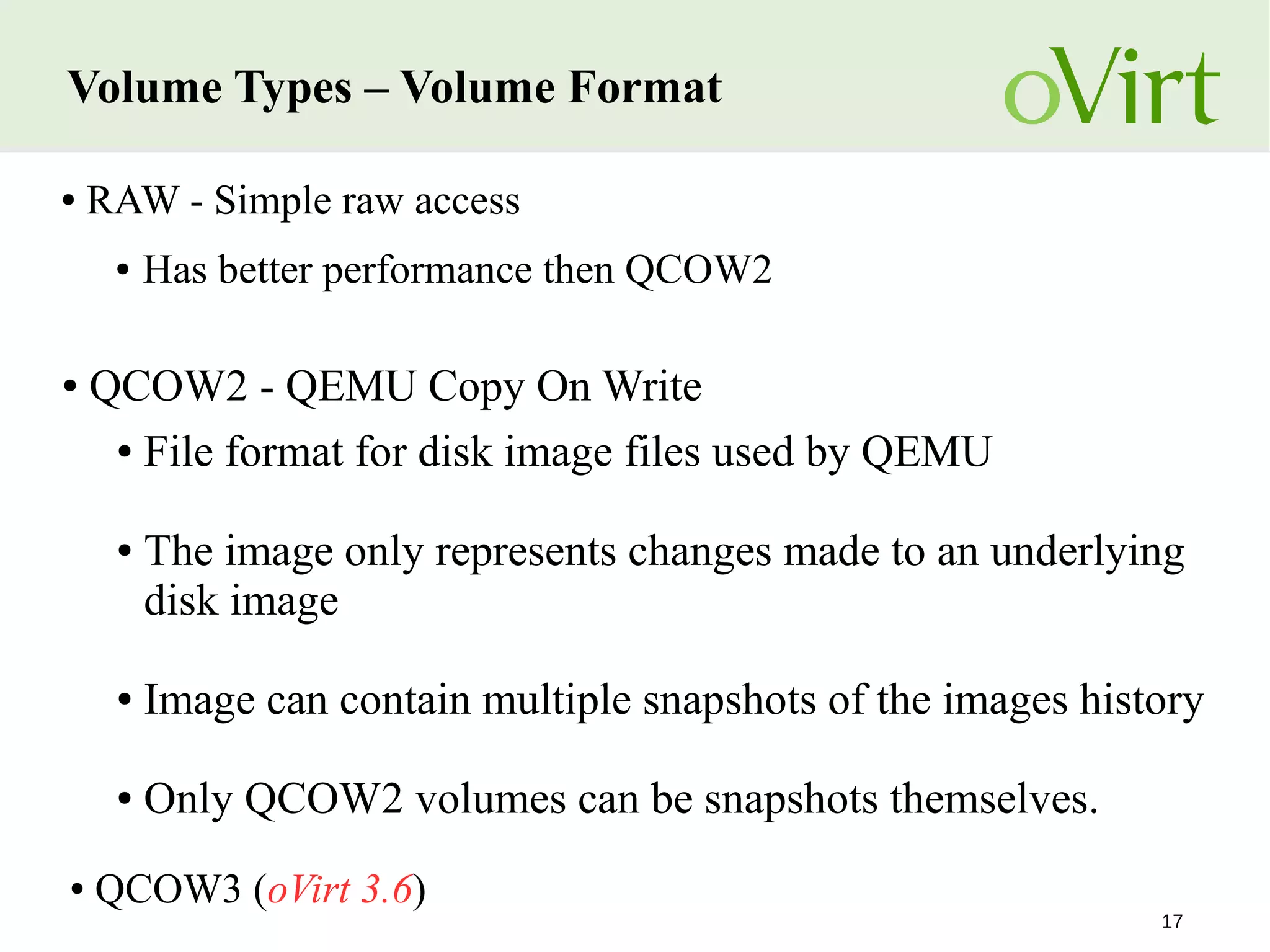 Storage best practices | ODP