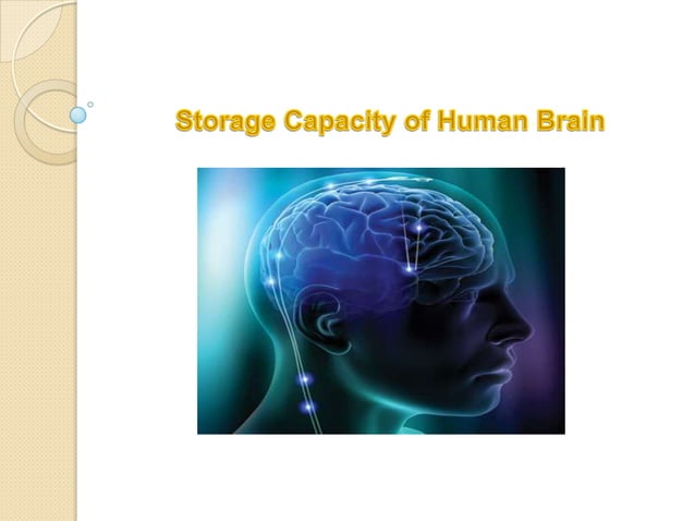 Memory Storage Capacity of Human Brain | PPTX | Brain and Nervous ...