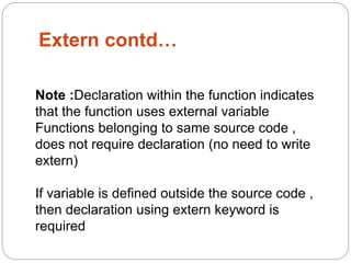 Storage class | PPTX