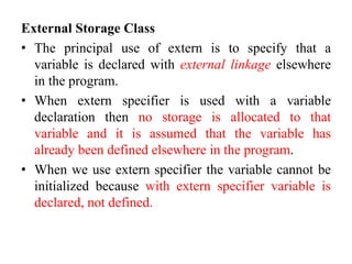 Storage class | PPTX