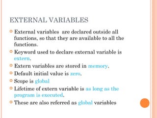 Storage classes | PPT
