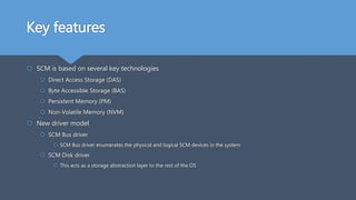 Storage class memory | PPTX