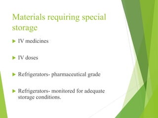 Storage conditions for excipients | PPTX