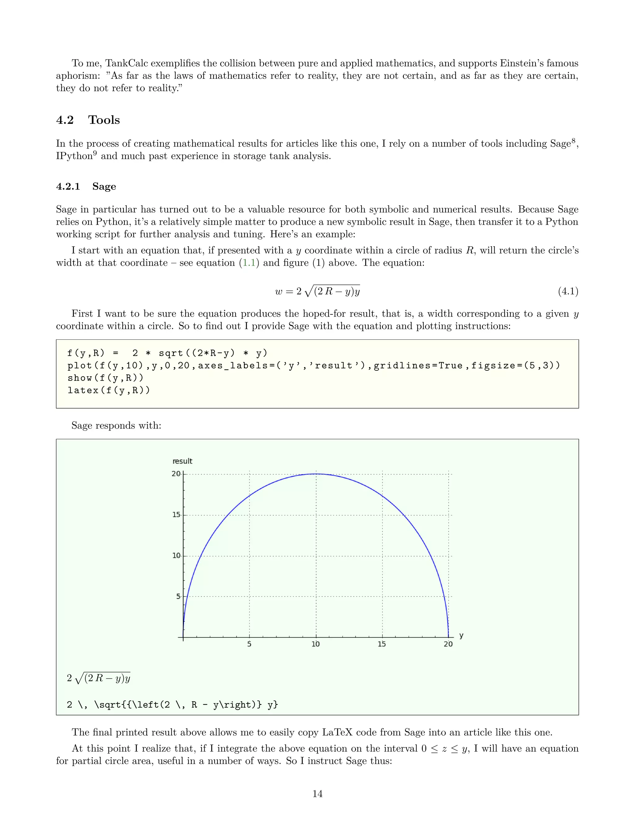 Storage container tank mathematics | PDF
