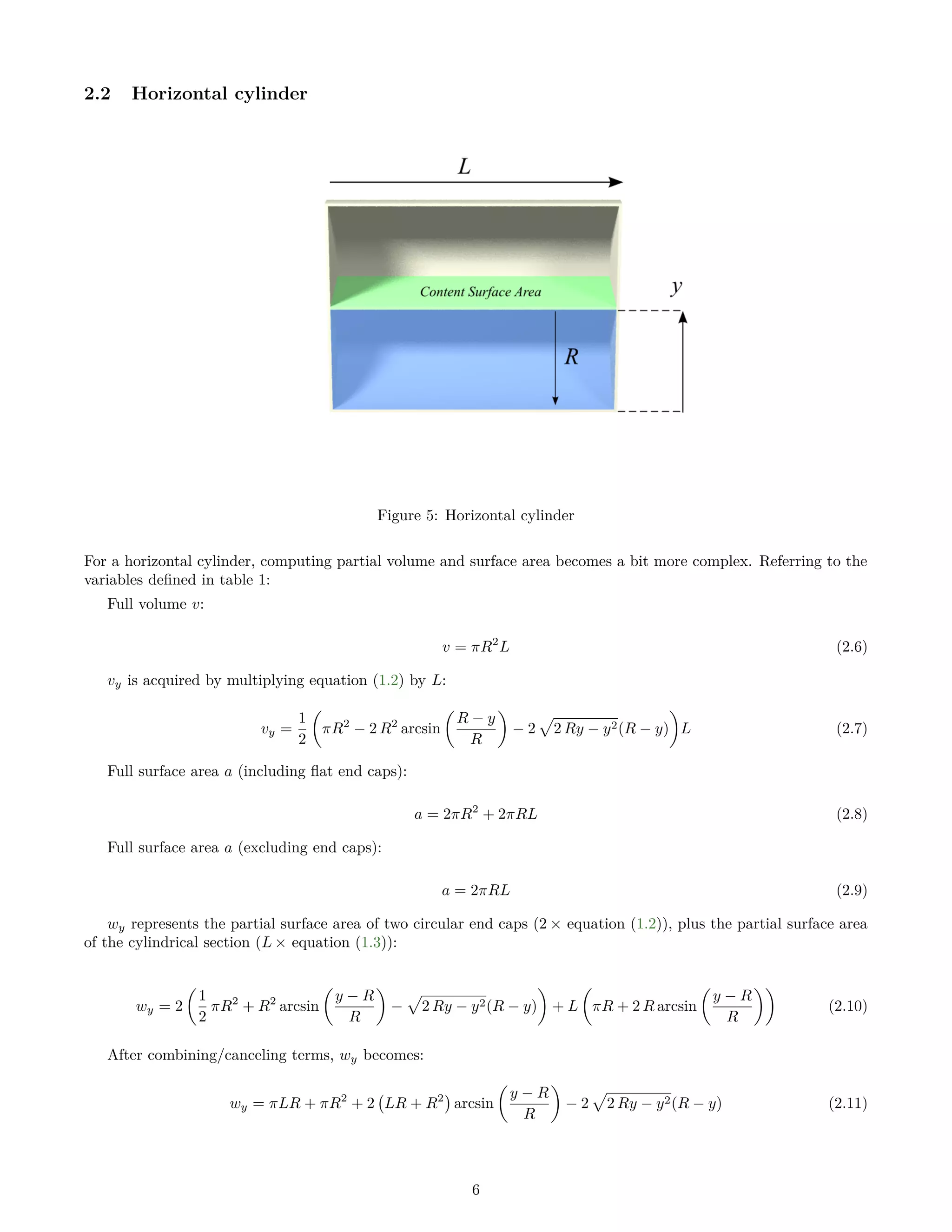 Storage container tank mathematics | PDF